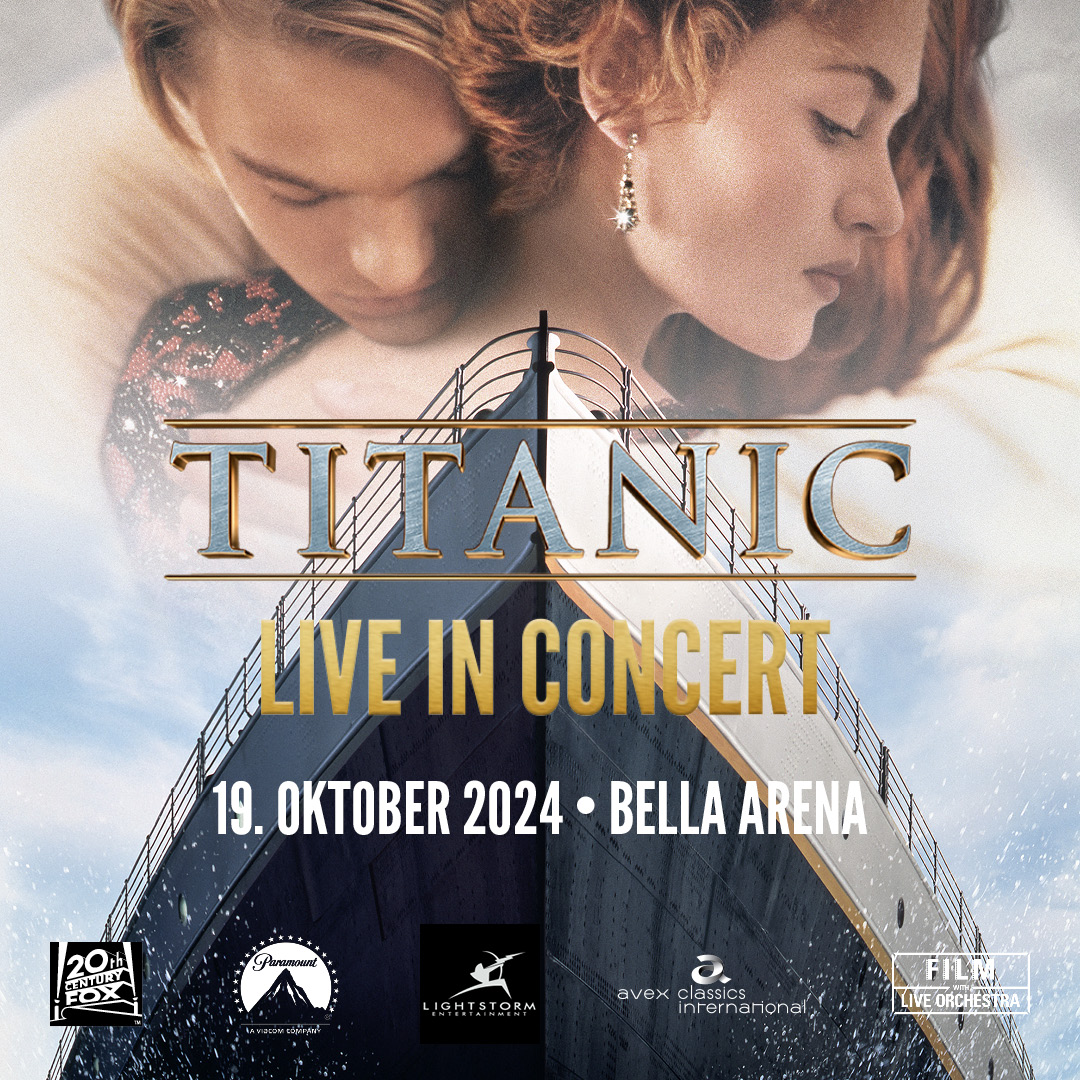Danmarkspremiere: TITANIC LIVE IN CONCERT