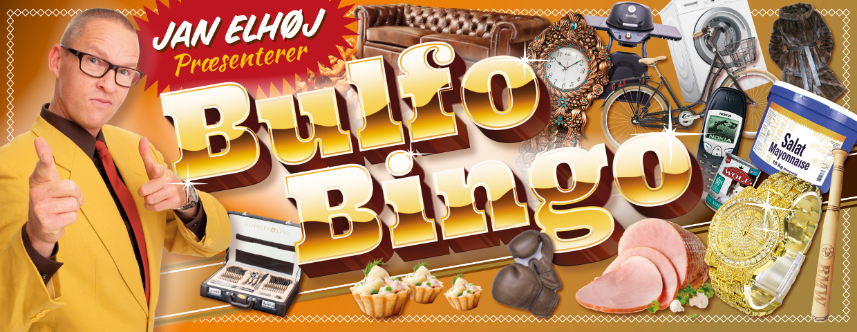 Køb billetter til Bulfo Bingo | Billetlugen.dk